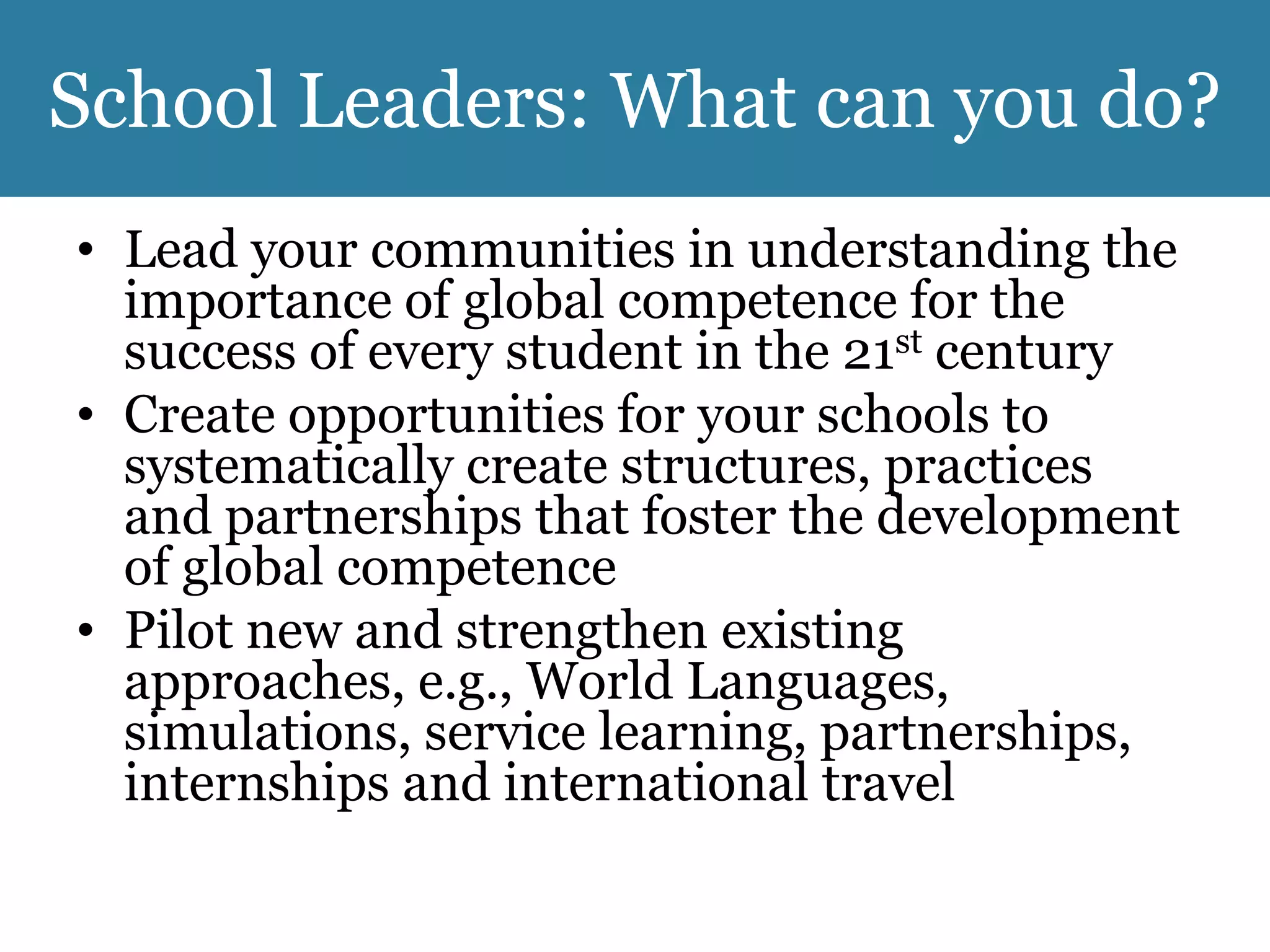 Teaching Toward Global Competence | PPTX