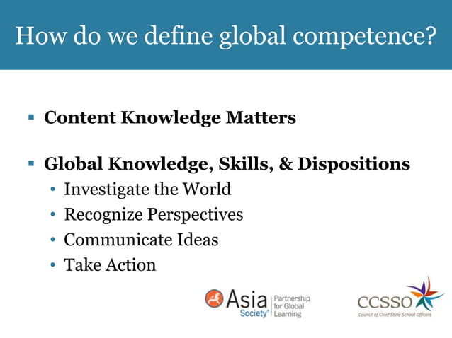 Teaching Toward Global Competence | PPTX | Education