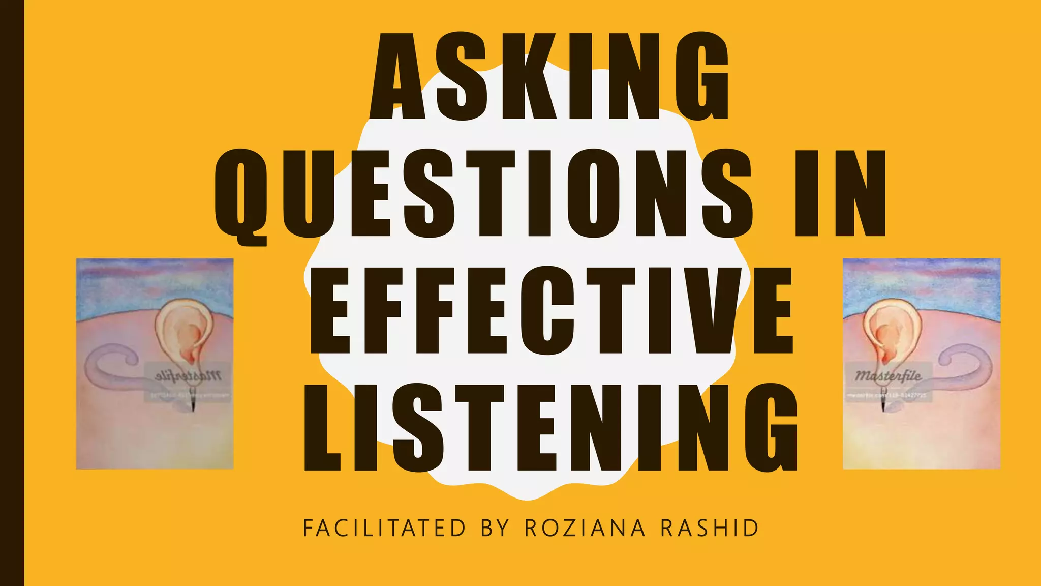 Teaching Training Plan - Asking Questions in Listening Effectively | PPT