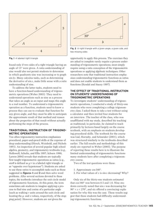 Teaching trigonometricfunctionsnctm | PDF