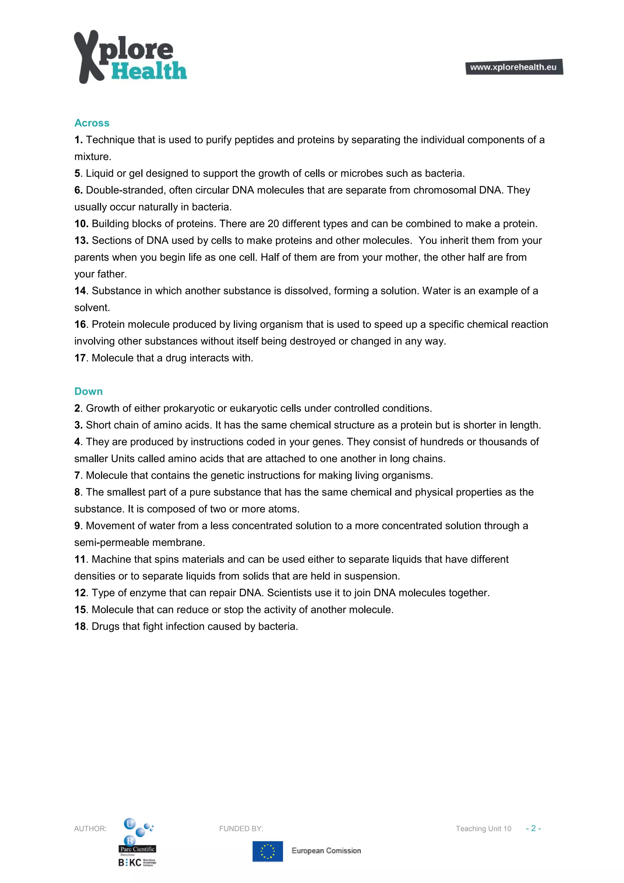 Lab vocabulary - Classroom activities | PDF