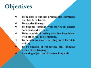 Teaching unit presentation | PPTX