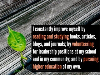 Visual Teaching Philosophy | PDF