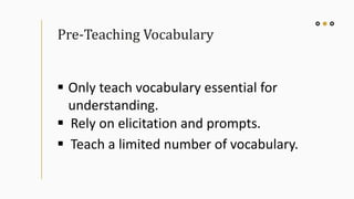 Ways of Presenting and Teaching vocabulary | PPT