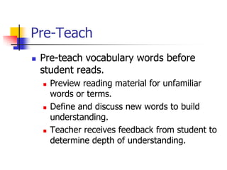 Teaching vocabulary | PDF
