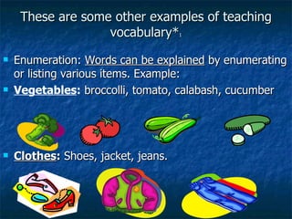 Teaching Vocabulary[1] | PPT