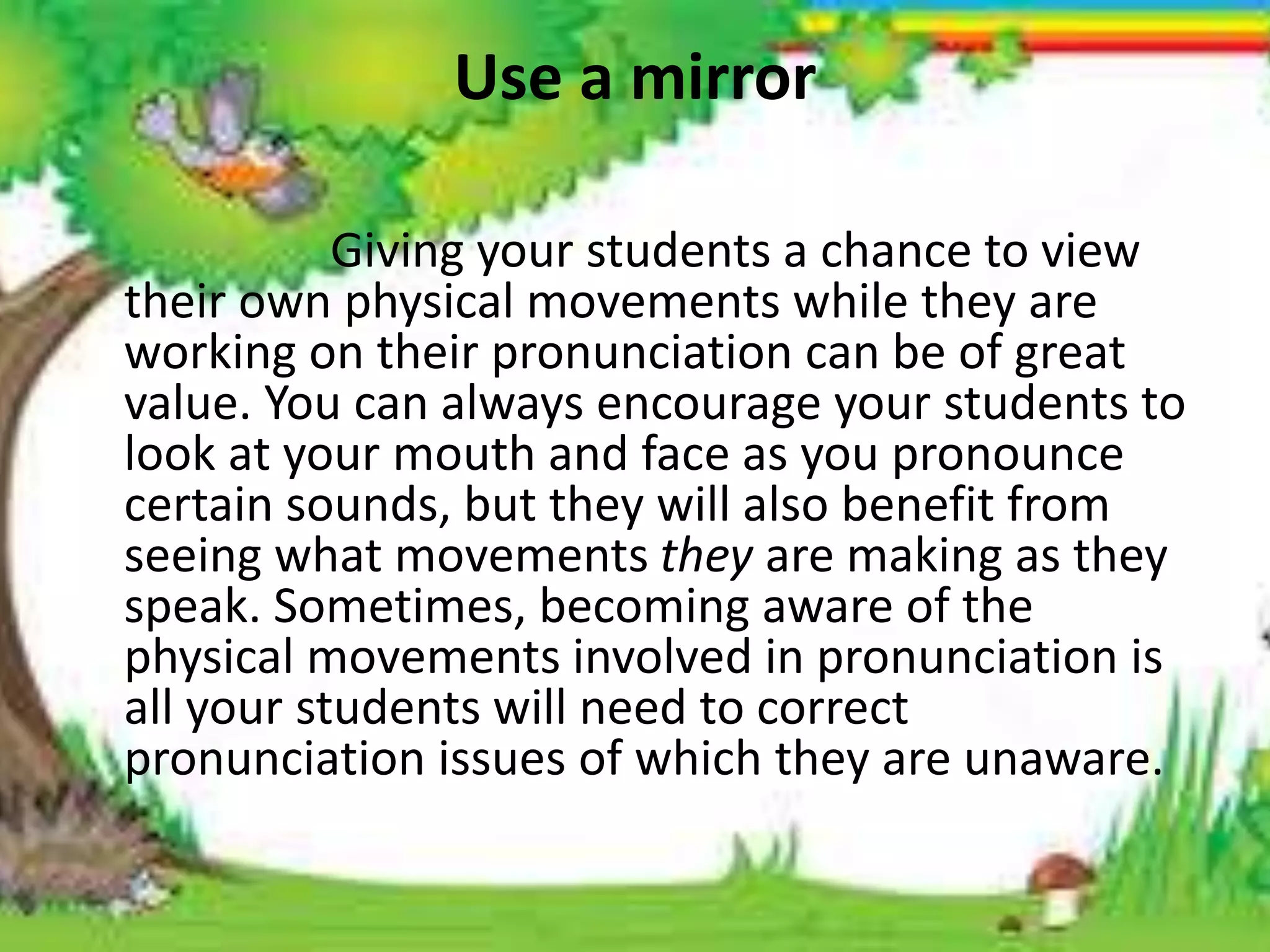 Teaching Vowel Pronunciation | PPTX