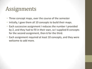 Teaching with concept maps | PPT