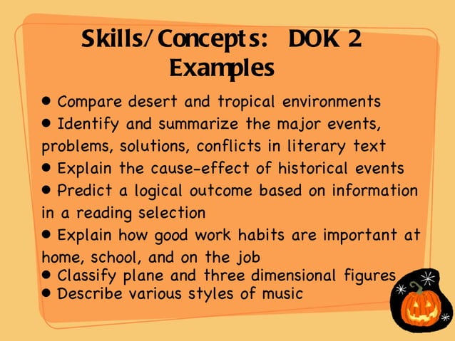 Teaching with depth understanding webb’s depth of knowledge | PPT ...