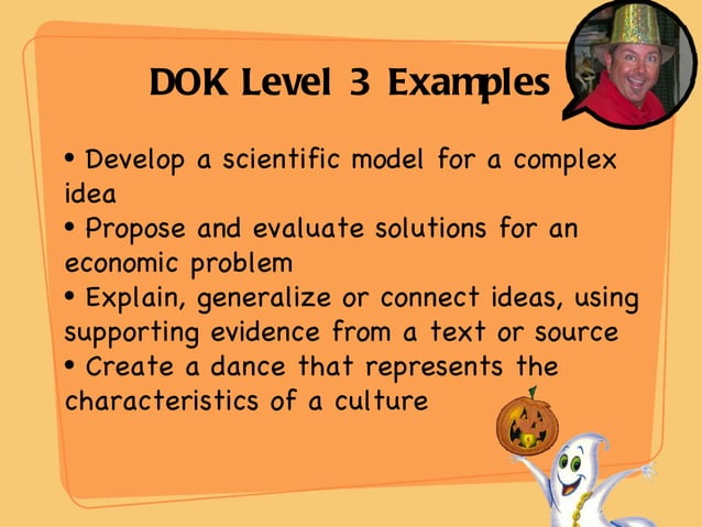 Teaching with depth understanding webb’s depth of knowledge | PPT ...