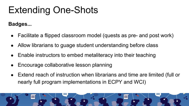Teaching with digital badges best practices for libraries | PPT