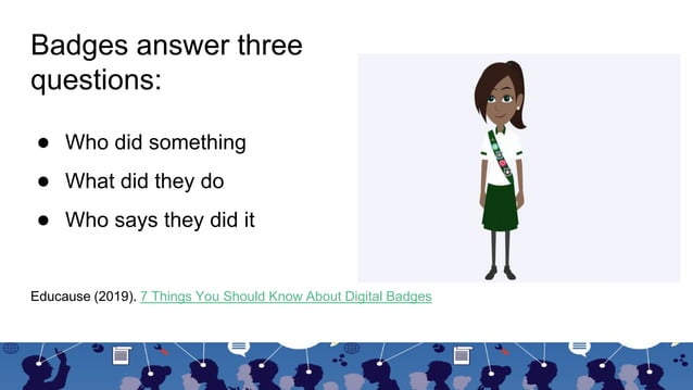 Teaching with digital badges best practices for libraries | PPT