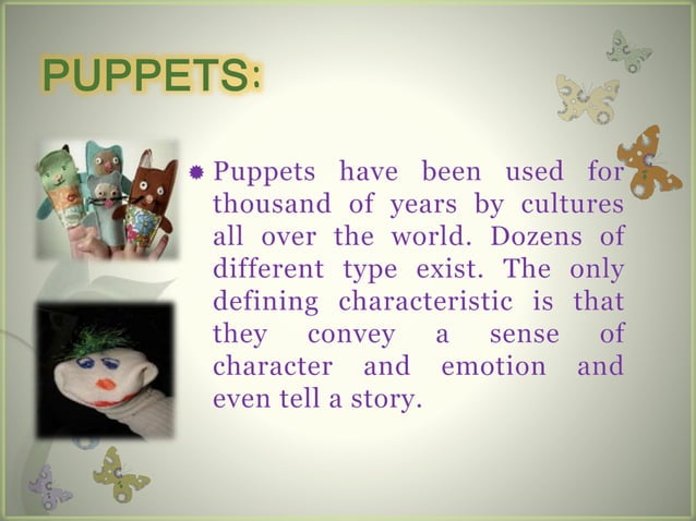 Teaching with dramatized experience(puppet) | PPTX | Roleplaying Games | Games and Puzzles