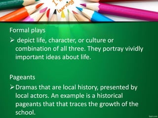 Teaching with dramatized experiences | PPTX
