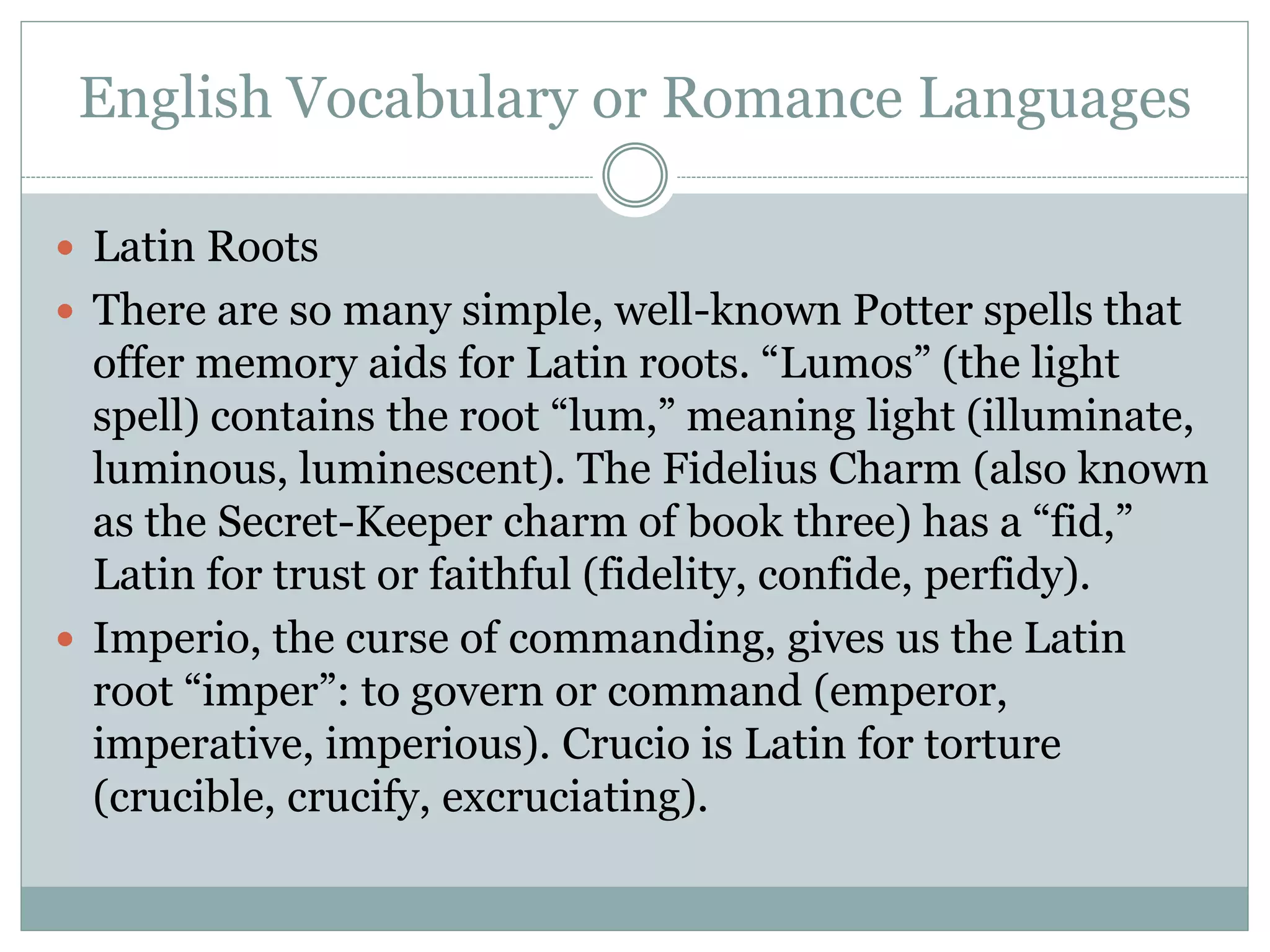 Teaching with Harry Potter | PPTX
