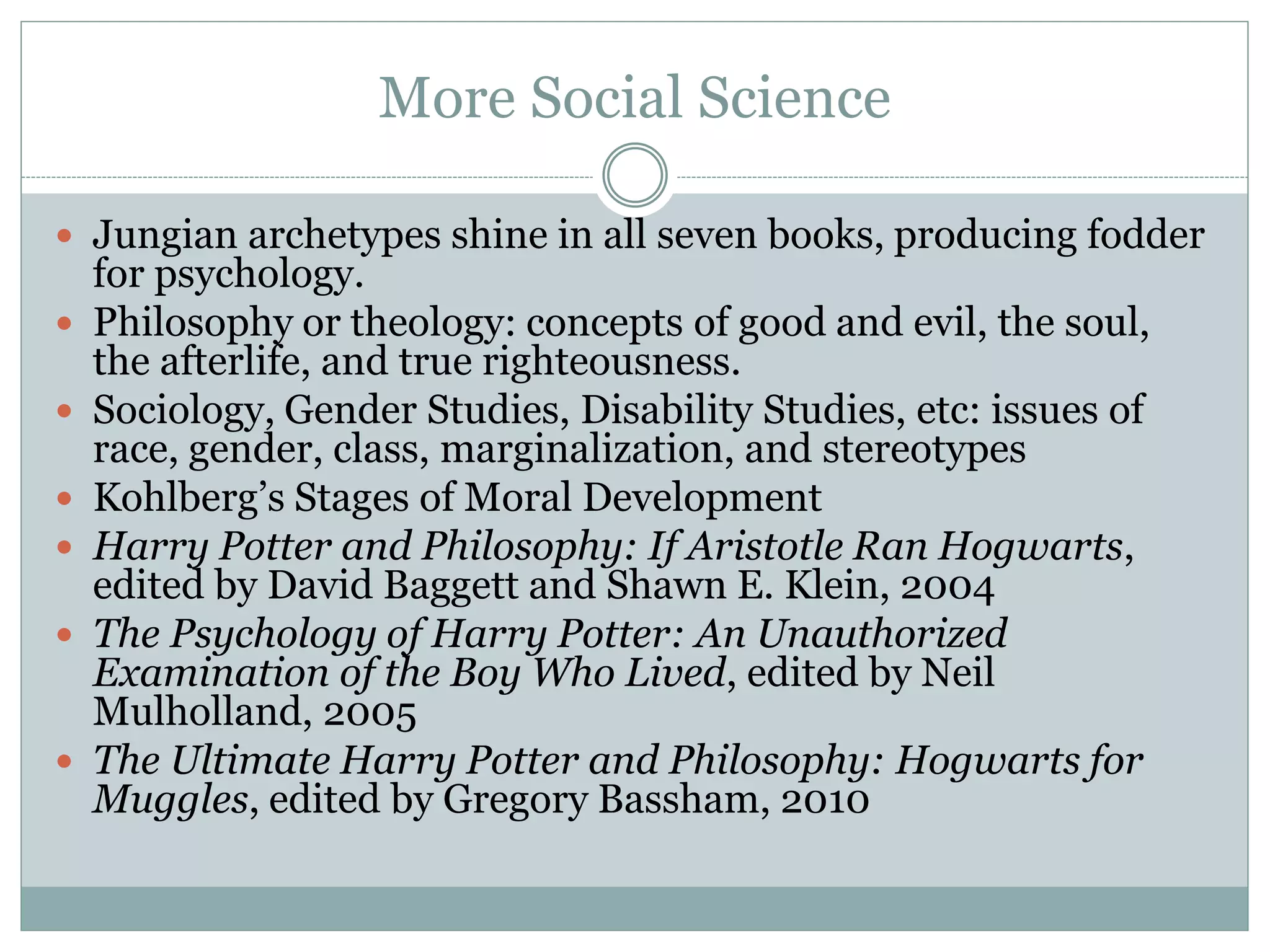 Teaching with Harry Potter | PPTX