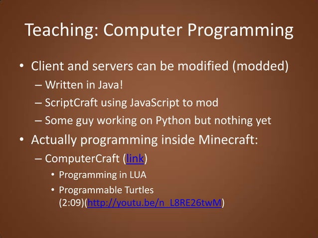 Teaching with Minecraft - Minecraft for Teachers