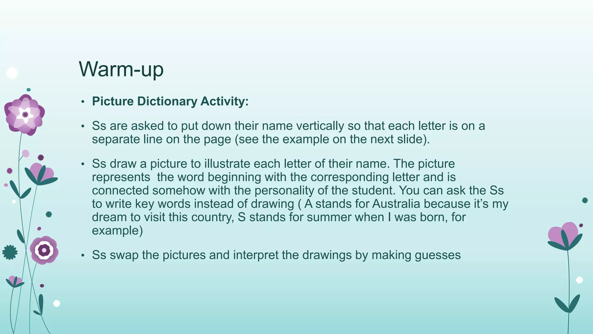 Teaching with pictures | PPT