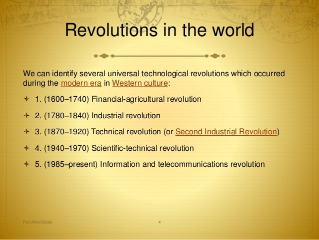 Technology Revoluaation & Its Impact On Society