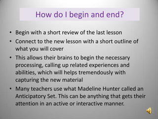 Teaching with the lecture method | PPTX