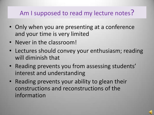 Teaching with the lecture method | PPTX