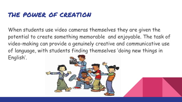 Teaching with video | PPTX | Video Production | Content Production