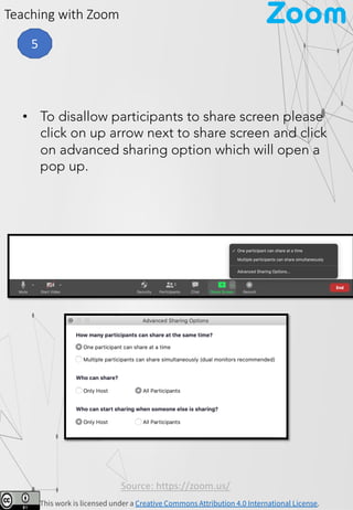 Teaching with zoom - a guide to teachers | PDF | Web Conferencing ...