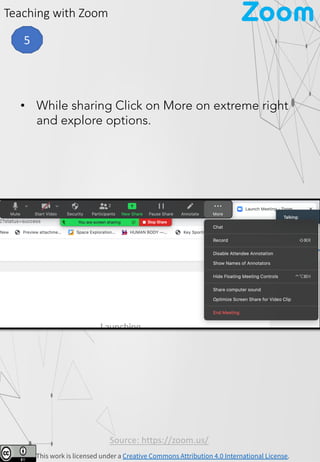 Teaching with zoom - a guide to teachers | PDF | Web Conferencing ...