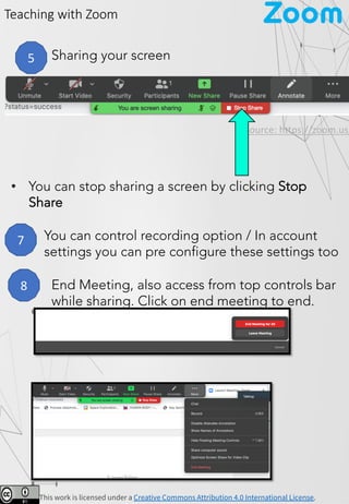 Teaching with zoom - a guide to teachers | PDF | Web Conferencing ...