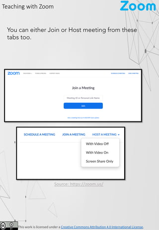 Teaching with zoom - a guide to teachers | PDF | Web Conferencing ...