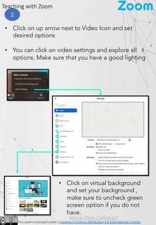 Teaching with zoom - a guide to teachers | PDF | Web Conferencing ...