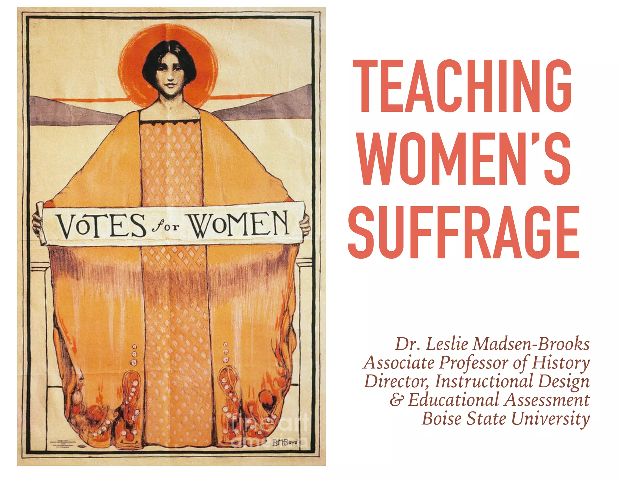 Teaching women's suffrage | PPT