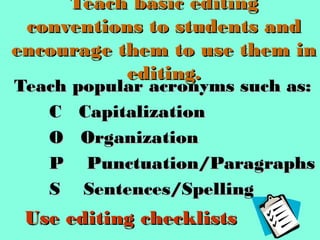 Teaching writing | PPT