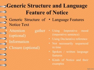 Teaching Writing: Short Functional Text (Short Message and Notice) | PPT