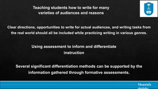 TEACHING WRITING Dr. Moustafa Shalaby1.pptx