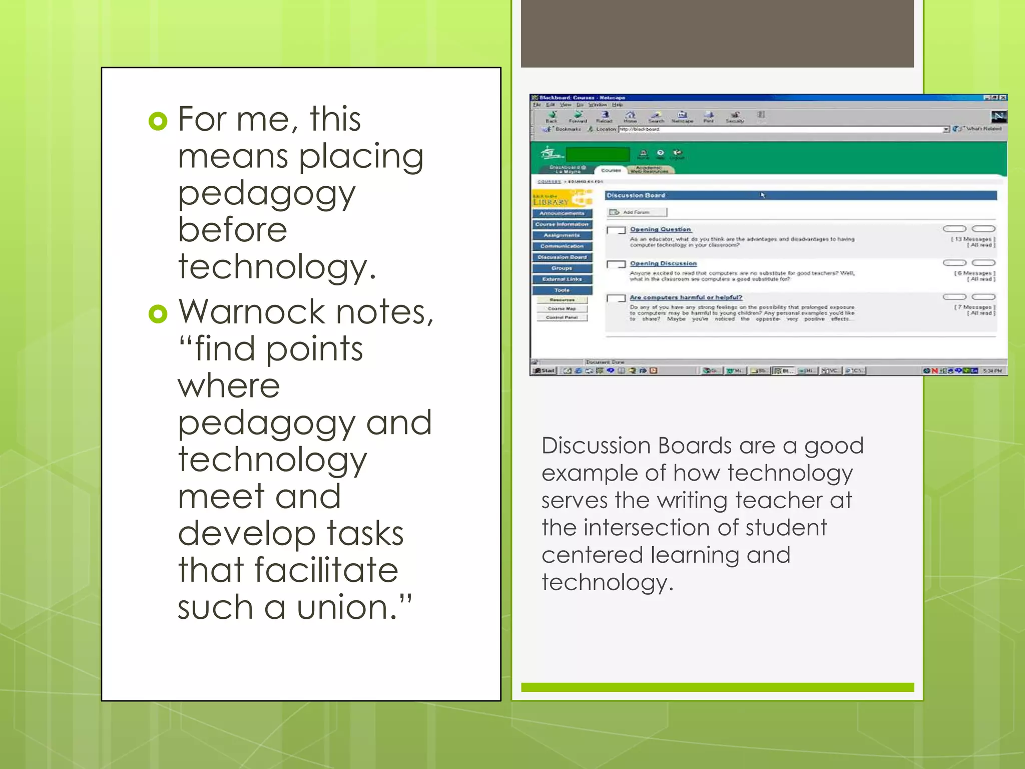 Teaching writing online scott warnock | PPTX | Educational Assessment ...