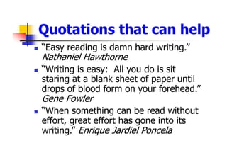 TEACHING WRITING STRATEGIES | PPT