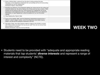 Teaching young adult literature in the high school classroom | PPT