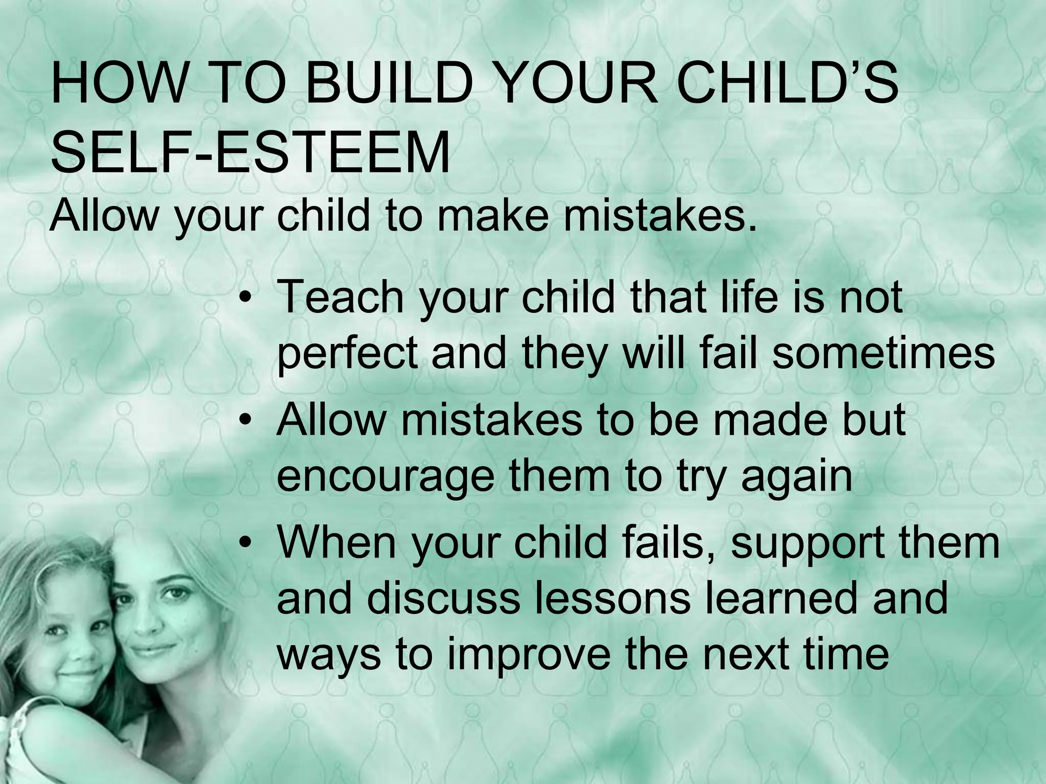 Teaching Your Child Self Esteem | PPTX