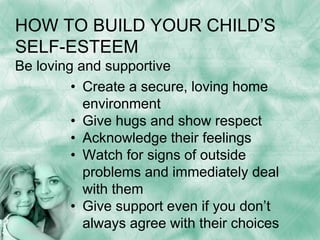 Teaching Your Child Self Esteem | PPTX