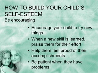 Teaching Your Child Self Esteem | PPTX