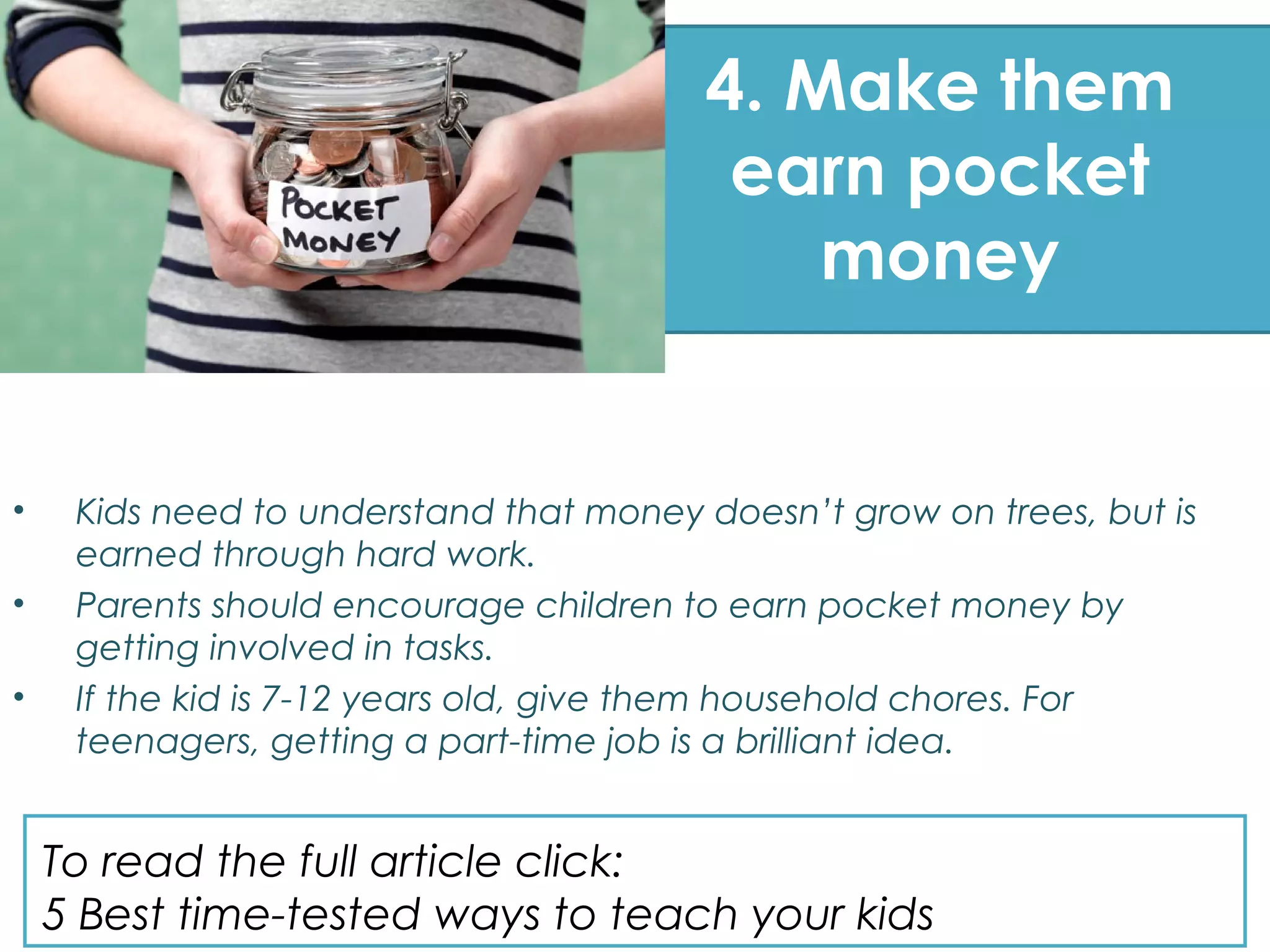 Teach kids about money management | PPT