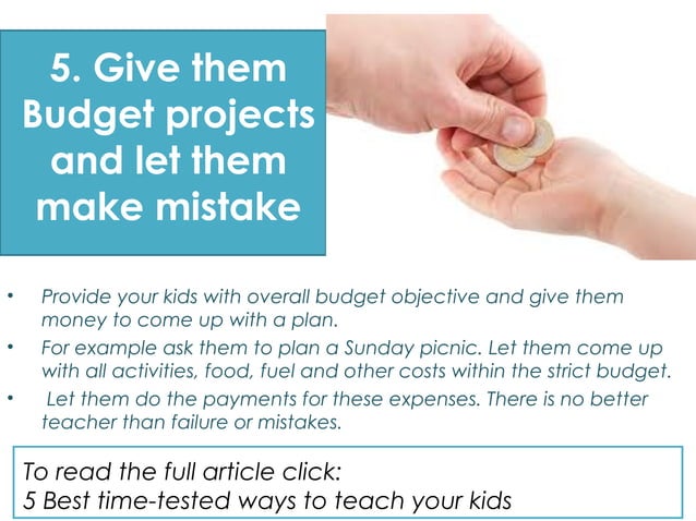 Teach kids about money management | PPT | Children\'s Games and Toys ...