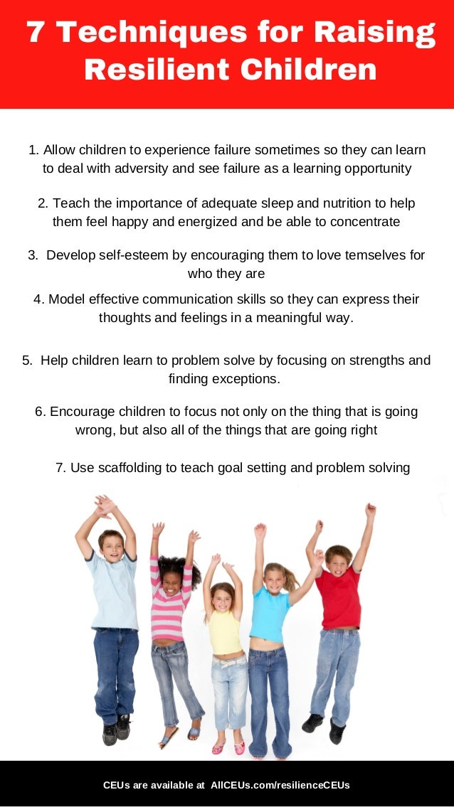 Teaching kids resilience