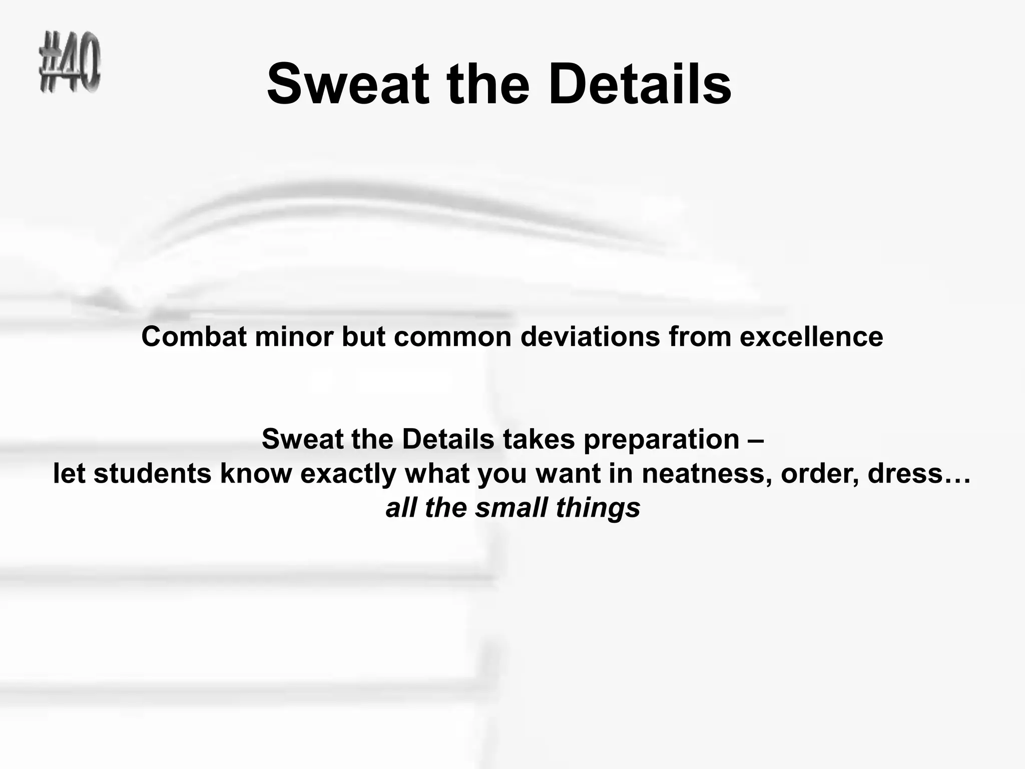 Teach like a champion chapt.s 5 and 6 | PPT