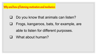 Teach Listening-some basic concepts and tips | PPTX