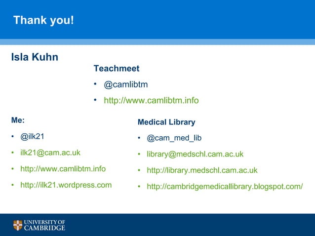 Teachmeet southampton | PPT