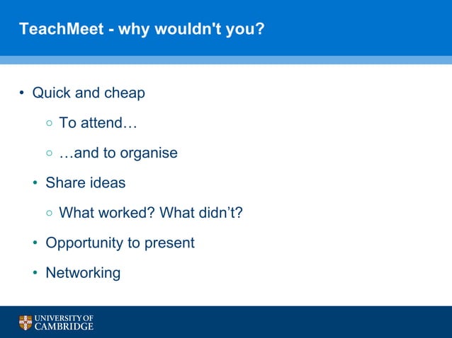 Teachmeet southampton | PPT