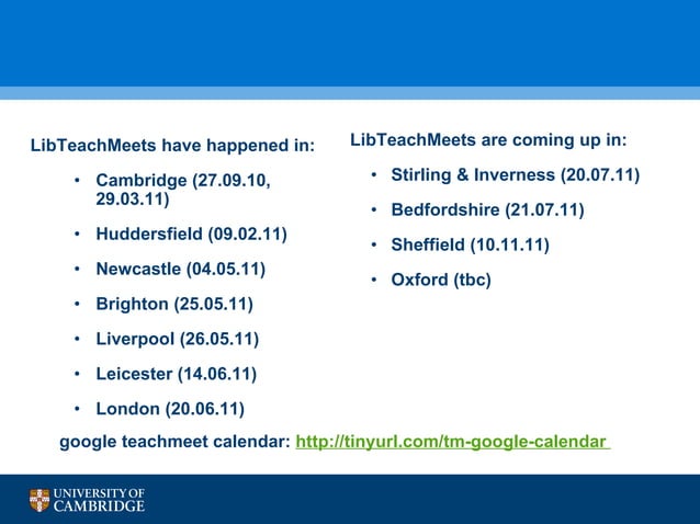 Teachmeet southampton | PPT