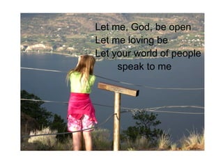 Teach me god to wonder | PPT